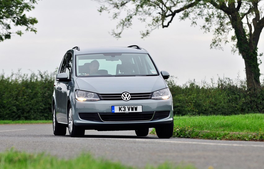 Used Volkswagen Sharan Estate (2010 - 2021) boot space & practicality