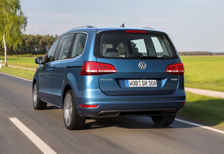 Used Volkswagen Sharan Estate (2010 - 2021) boot space & practicality