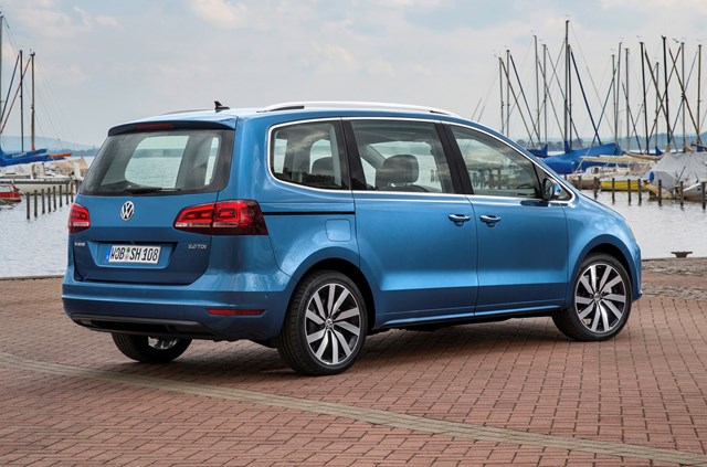 Used Volkswagen Sharan Estate (2010 - 2021) boot space & practicality