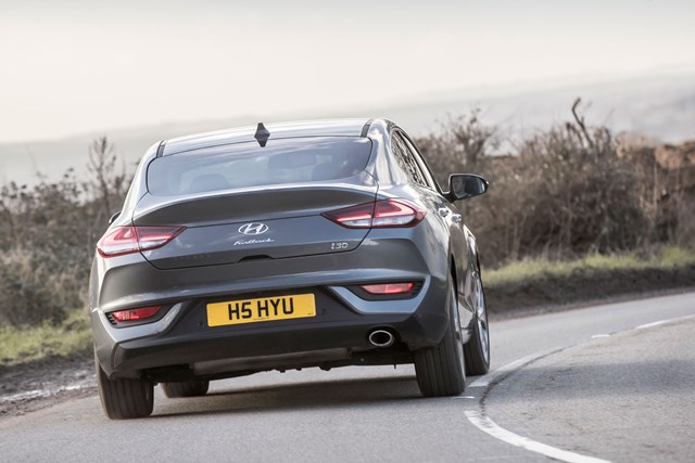 Used Hyundai i30 Fastback (2018 - 2022) boot space & practicality