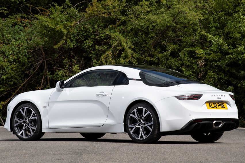 Alpine A110 (2025) boot space & practicality