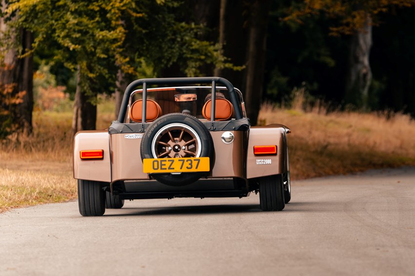 Caterham Super Seven (2025) boot space & practicality