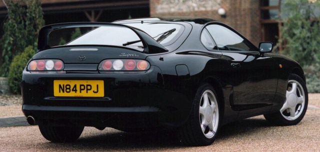 Used Toyota Supra Hatchback (1993 - 1996) boot space & practicality