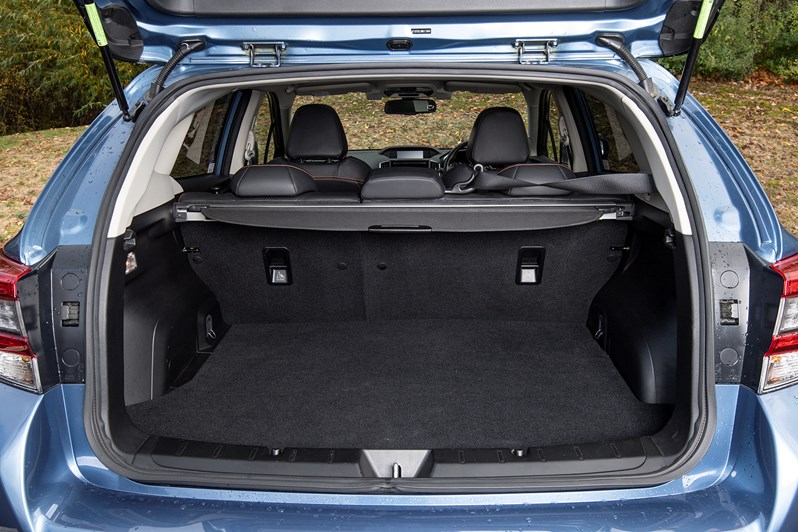 Subaru XV (2025) boot space & practicality