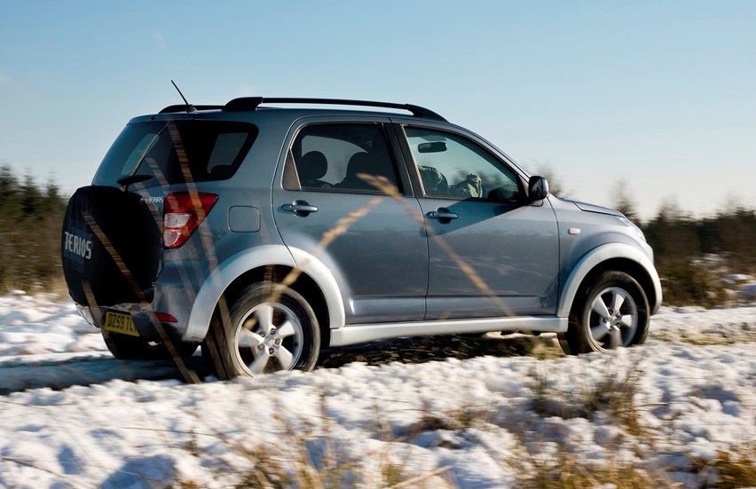 Used Daihatsu Terios Estate (2006 - 2010) boot space & practicality