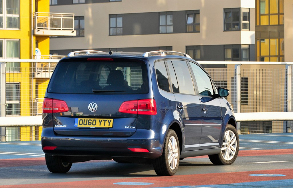 Used Volkswagen Touran Estate (2010 - 2015) boot space & practicality