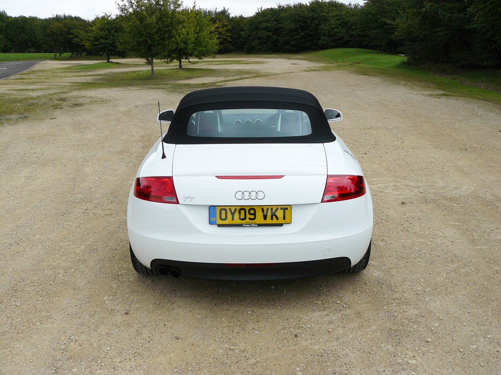 Used Audi TT Roadster (2007 - 2014) boot space & practicality