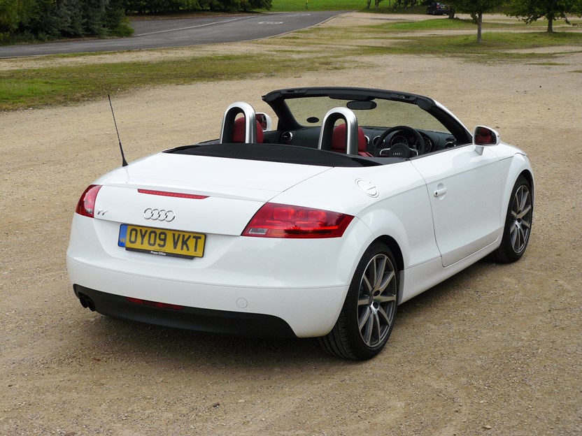 Used Audi TT Roadster (2007 - 2014) boot space & practicality
