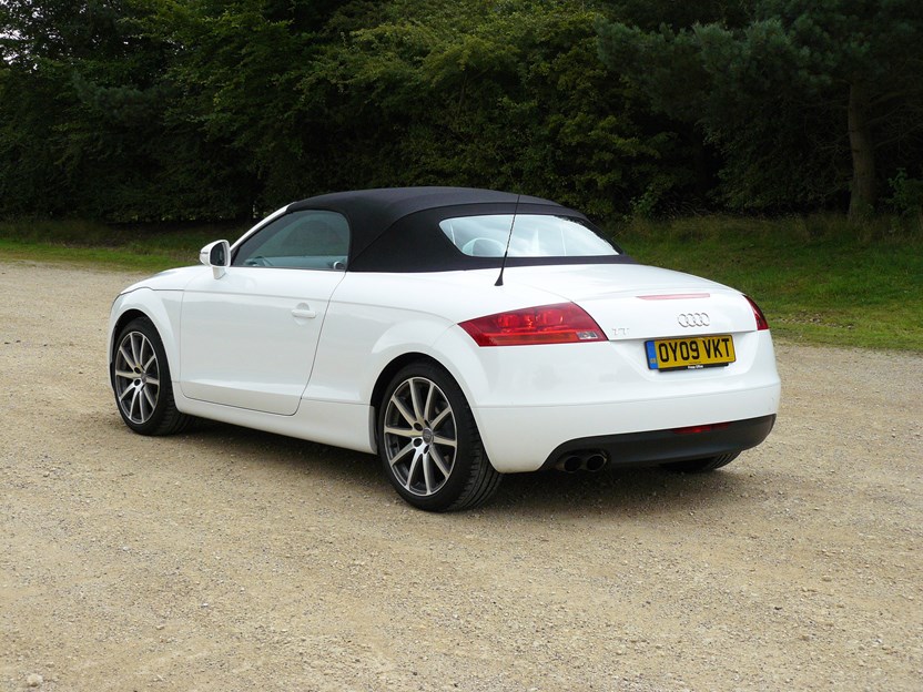 Used Audi TT Roadster (2007 - 2014) boot space & practicality