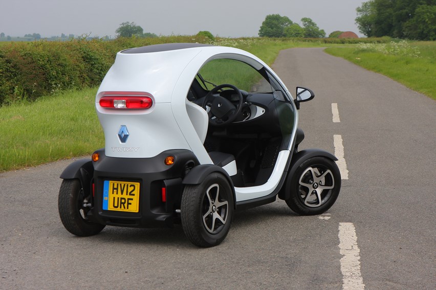 Used Renault Twizy Coupe (2012 - 2021) boot space & practicality