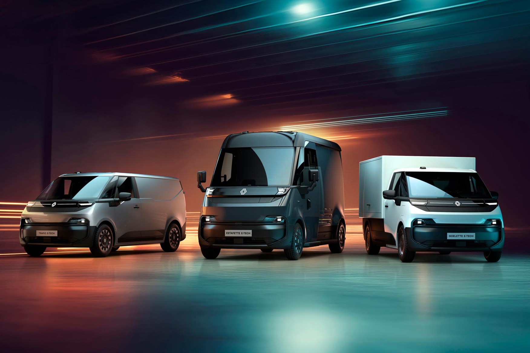 All new electric-only Renault Trafic, Estafette and Goelette E-Tech to ...