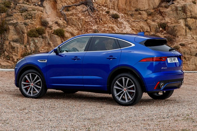 Jaguar E-Pace (2024) boot space & practicality