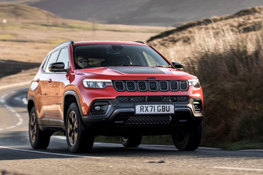Used Jeep Compass SUV (2017 - 2025) boot space & practicality