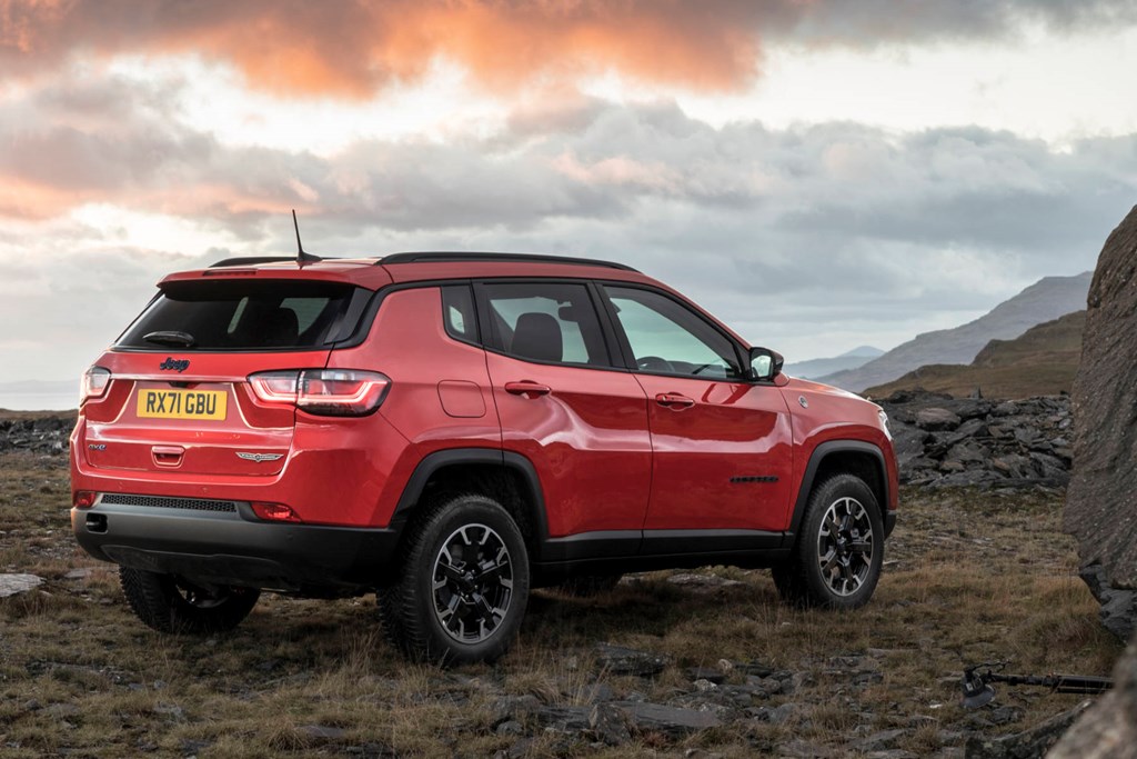 Used Jeep Compass SUV (2017 - 2025) boot space & practicality