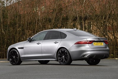 Jaguar XF (2024) boot space & practicality