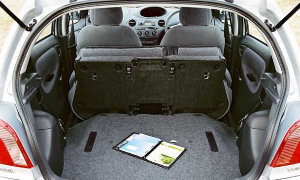 Used Toyota Yaris Hatchback (1999 - 2005) boot space & practicality
