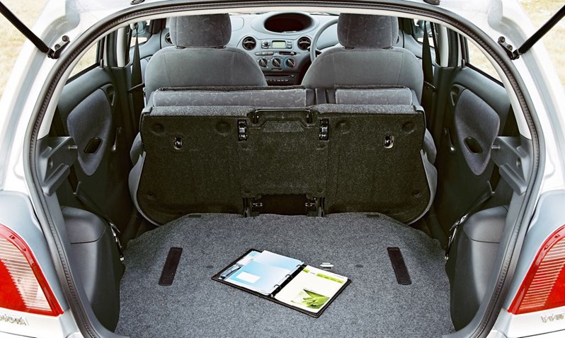 Used Toyota Yaris Hatchback (1999 - 2005) boot space & practicality