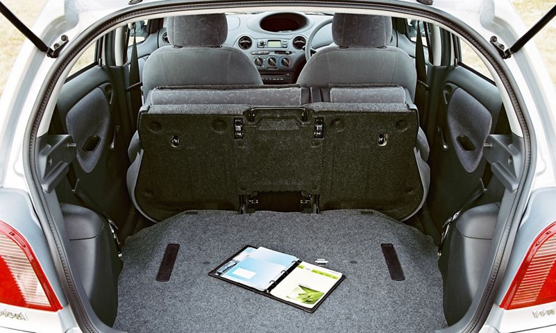 Used Toyota Yaris Hatchback (1999 - 2005) boot space & practicality