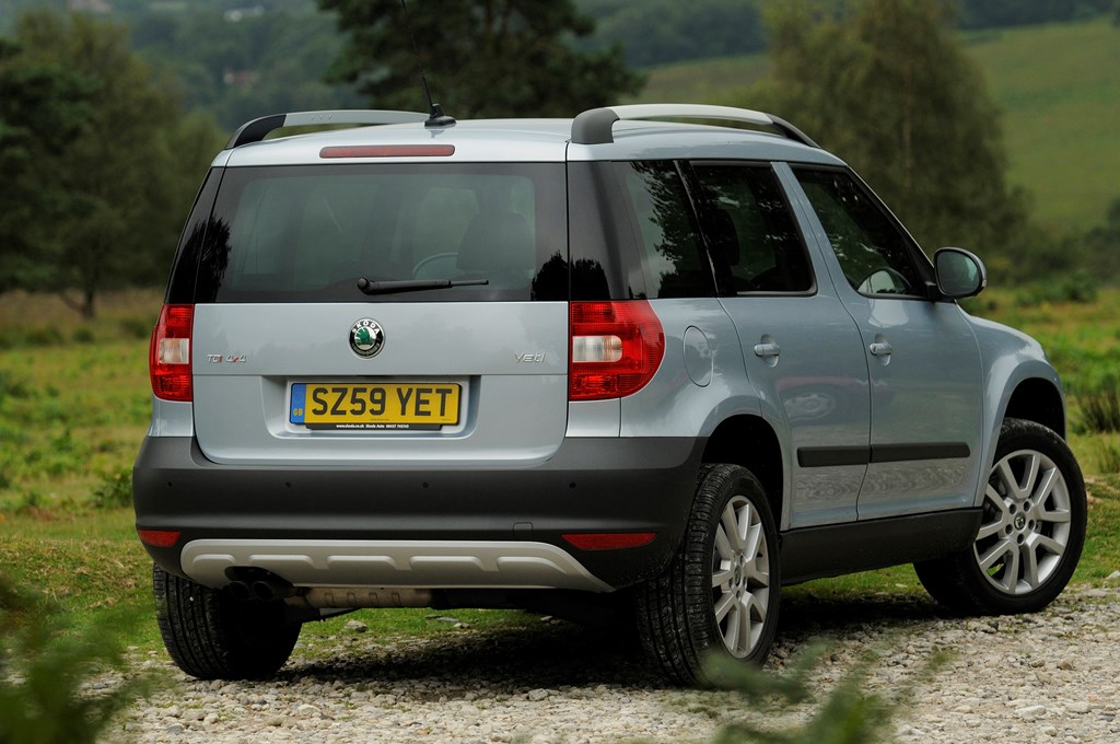 Used Skoda Yeti Hatchback (2009 - 2017) boot space & practicality