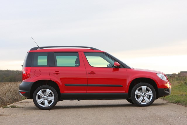 Used Skoda Yeti Hatchback (2009 - 2017) boot space & practicality