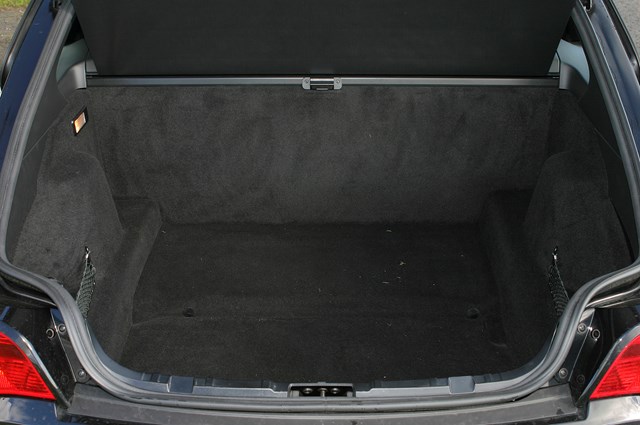 Used BMW Z4 Coupe (2006 - 2008) boot space & practicality