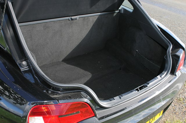 Used BMW Z4 Coupe (2006 - 2008) boot space & practicality