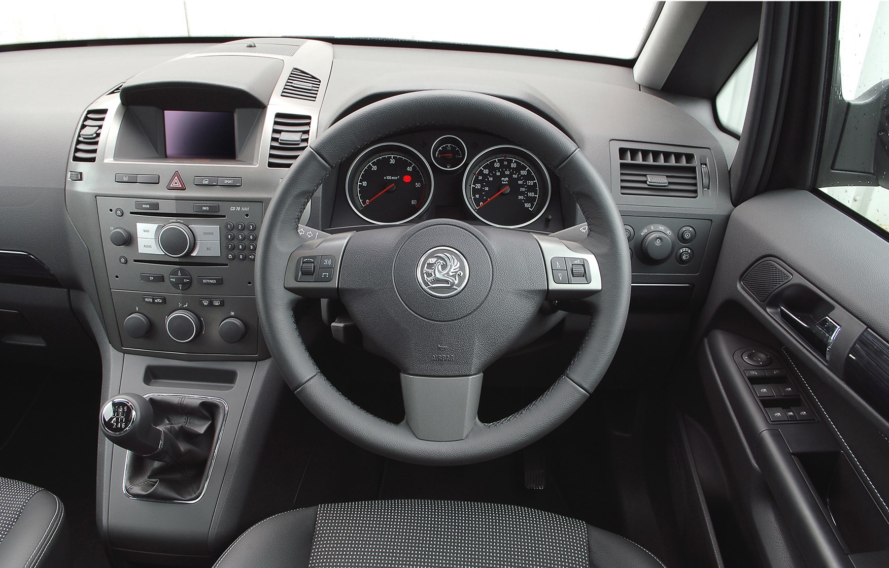 Used Vauxhall Zafira Estate (2005 - 2014) interior