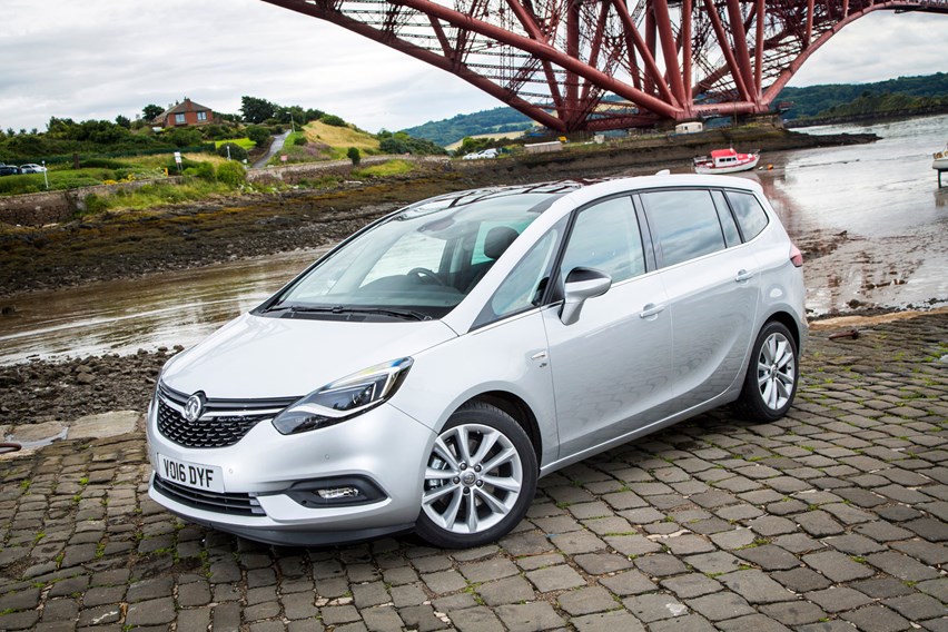 Used Vauxhall Zafira Tourer (2012 - 2018) boot space & practicality
