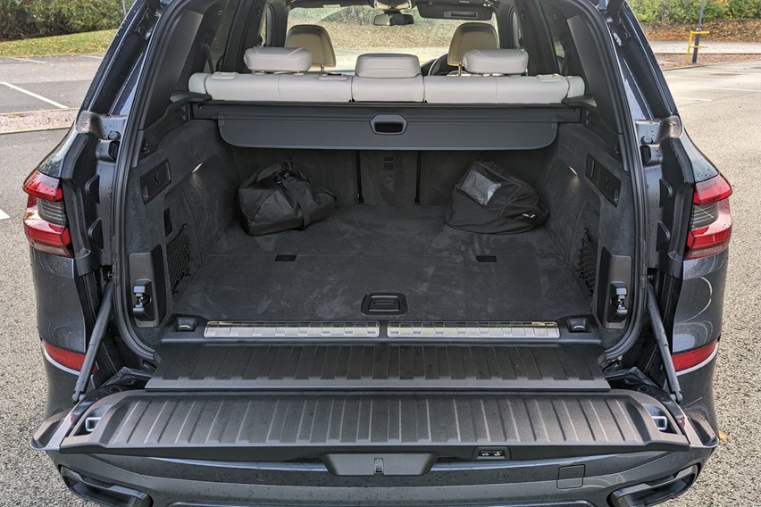 BMW X5 (2026) boot space & practicality