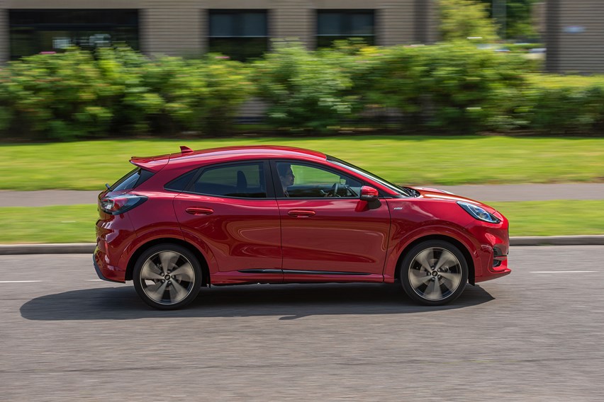 Ford Puma (2025) boot space & practicality
