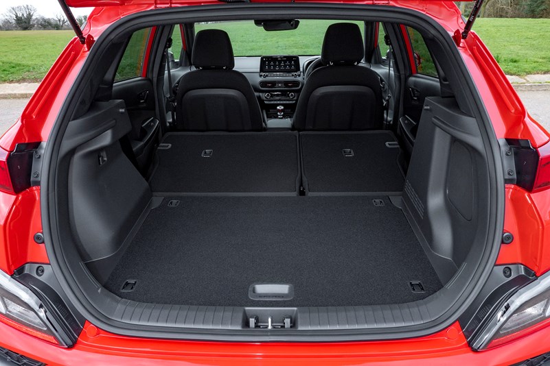 Used Hyundai Kona SUV (2017 - 2023) boot space & practicality