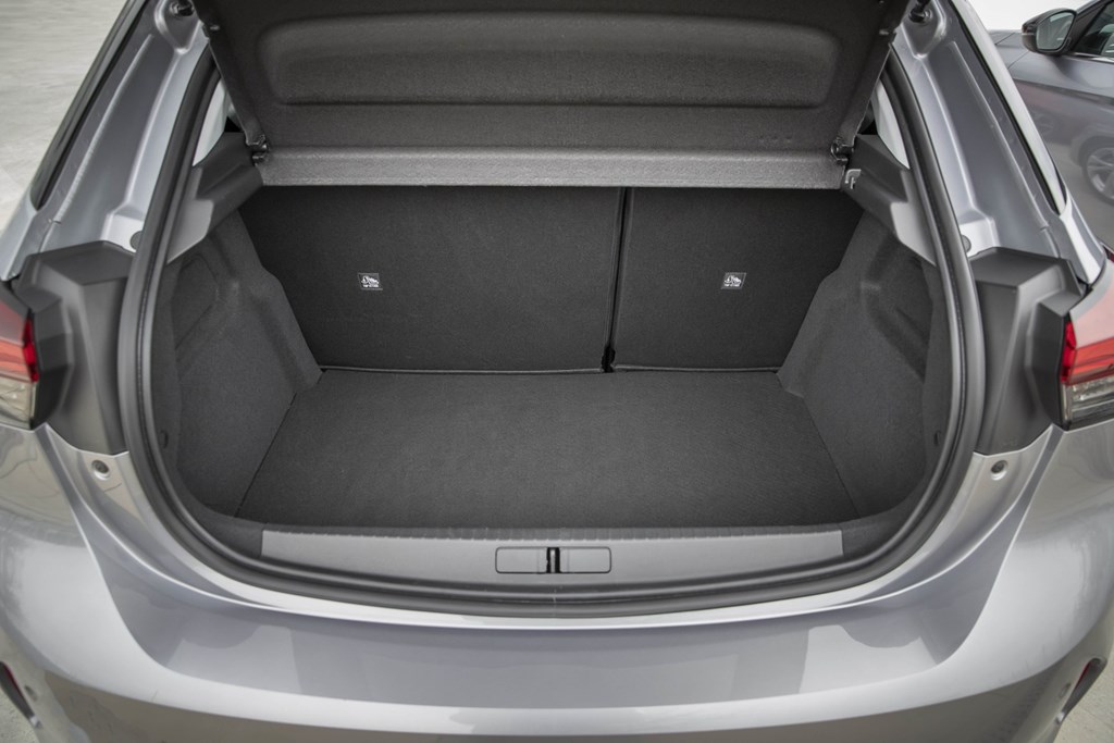 Vauxhall Corsa (2025) boot space & practicality