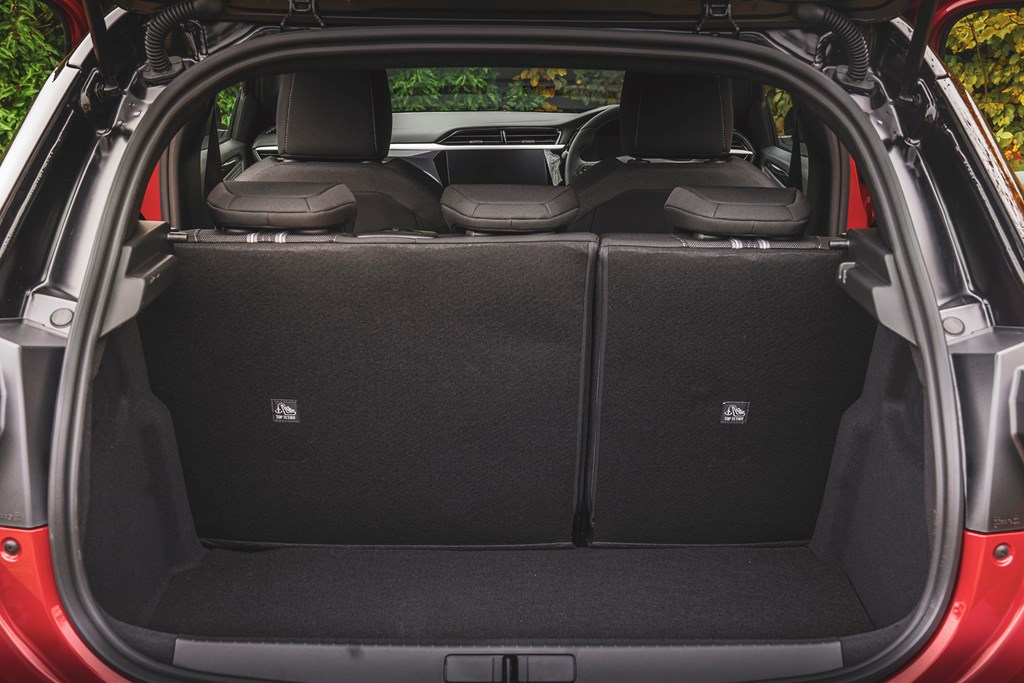 Vauxhall Corsa (2025) boot space & practicality