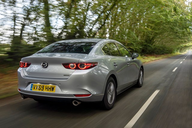 Mazda 3 Saloon (2025) mpg, costs & reliability
