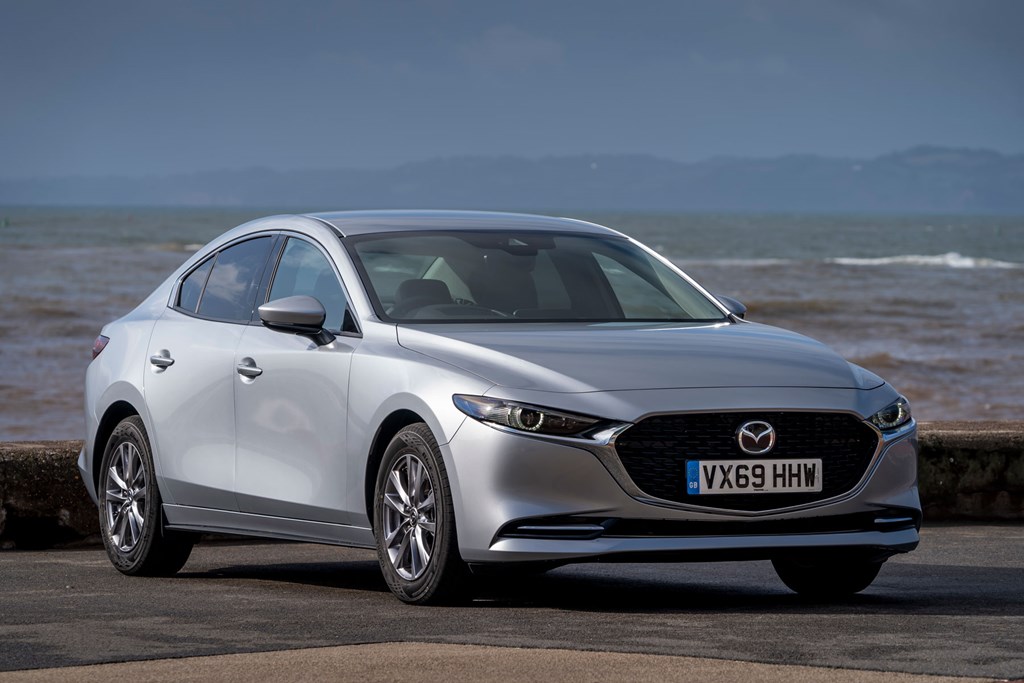 Mazda 3 Saloon (2025) boot space & practicality