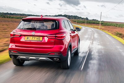 Used MG HS SUV (2019 - 2024) boot space & practicality