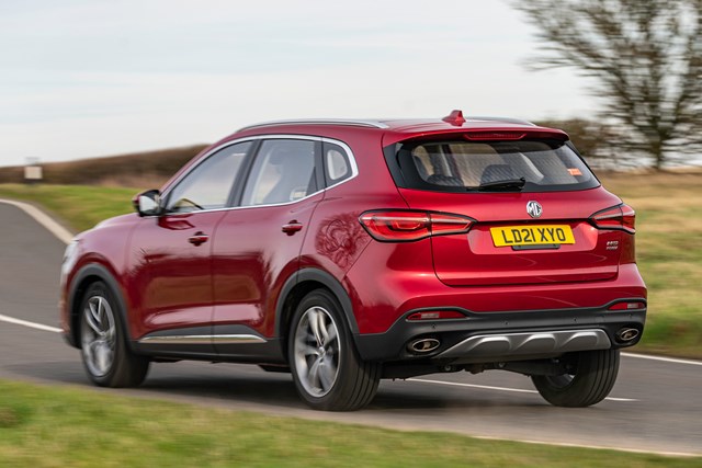 Used MG HS SUV (2019 - 2024) boot space & practicality