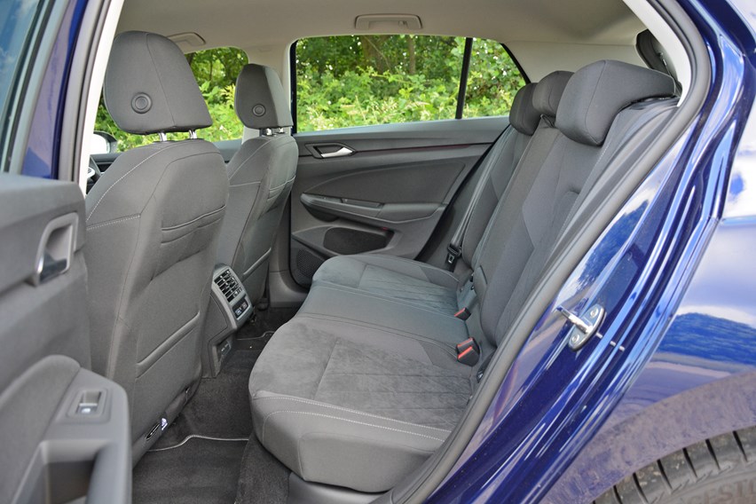Volkswagen Golf (2025) boot space & practicality