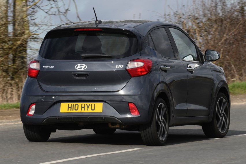 Hyundai i10 (2025) boot space & practicality