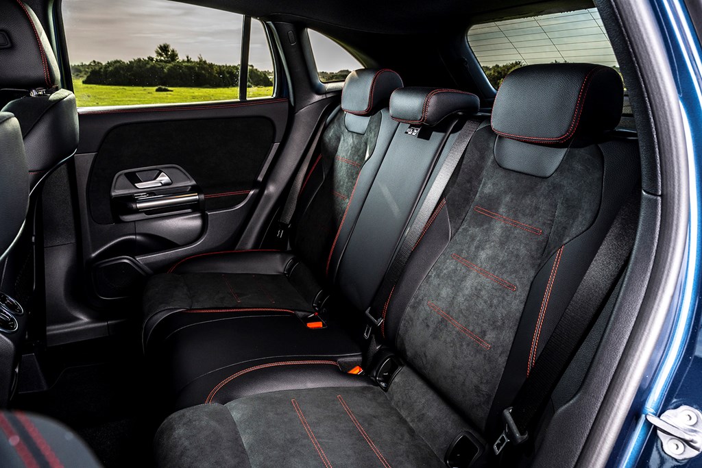 Mercedes-Benz GLA-Class (2025) boot space & practicality