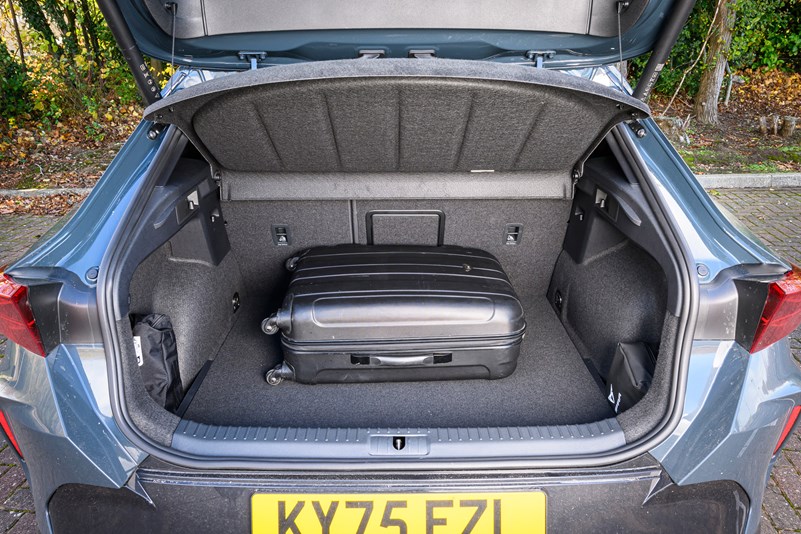 Cupra Formentor (2025) boot space & practicality