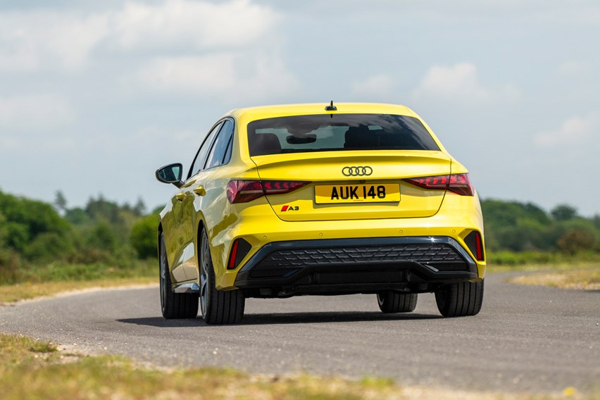 Audi A3 Saloon (2026) boot space & practicality