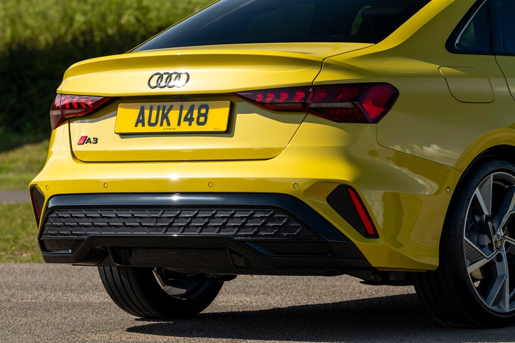 Audi A3 Saloon (2025) boot space & practicality