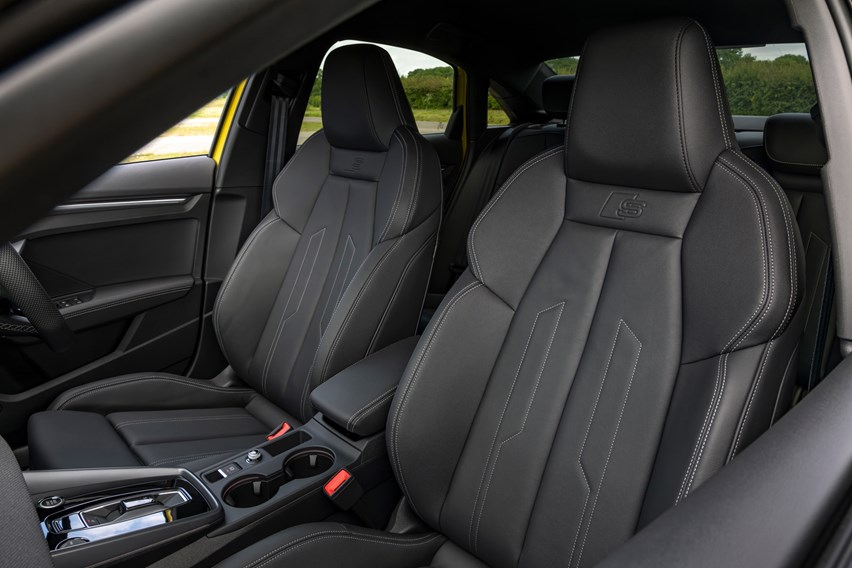 Audi A3 Saloon (2025) boot space & practicality