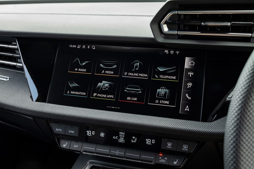 Audi A3 Saloon (2026) boot space & practicality