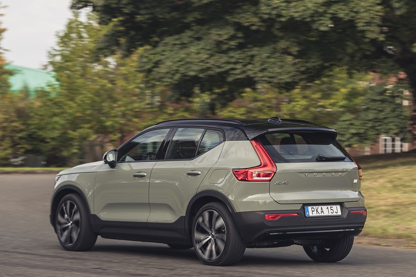 Volvo XC40 Electric (2026) boot space & practicality