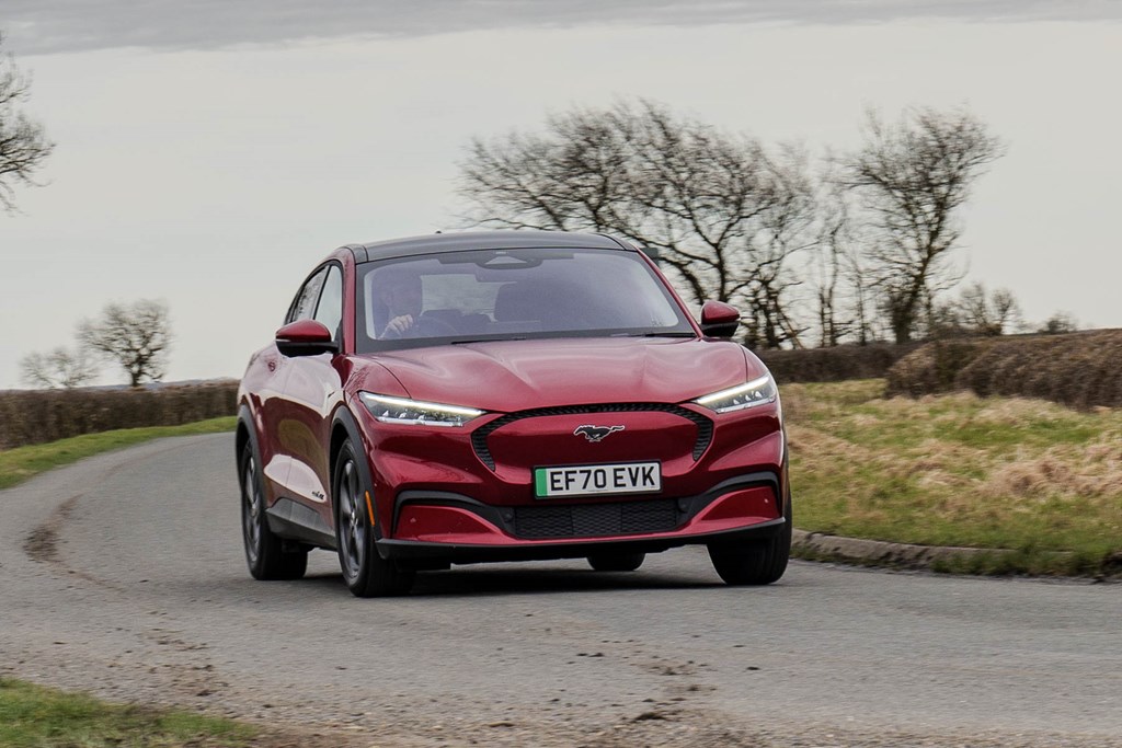 Ford Mustang Mach-E (2023) engines & performance | Parkers