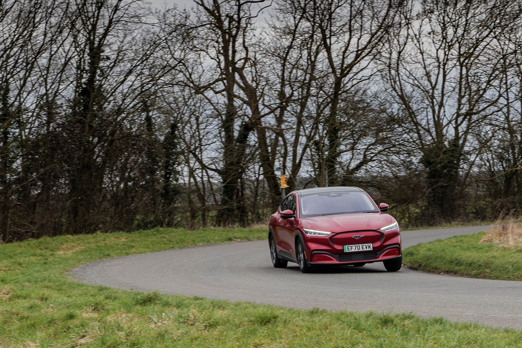 Ford Mustang Mach-E (2024) boot space & practicality