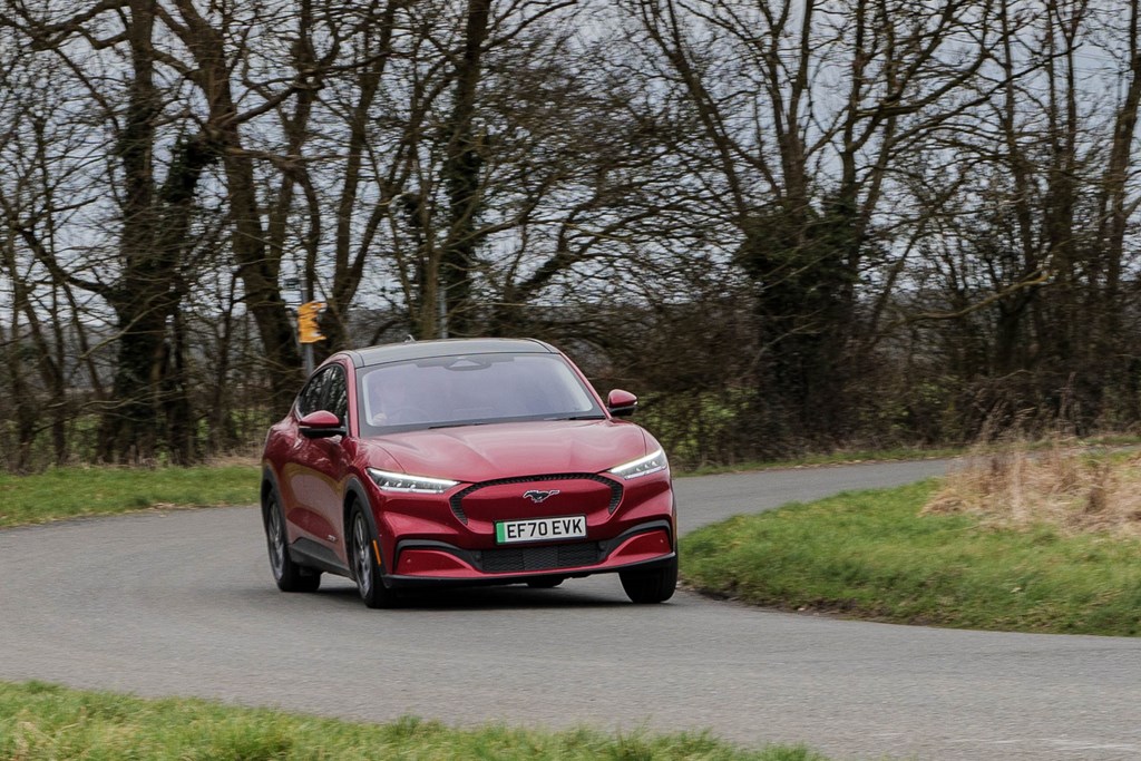Ford Mustang Mach-E (2024) boot space & practicality