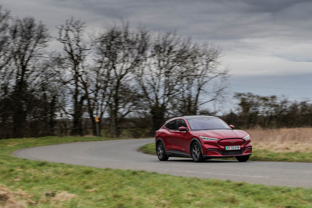 Ford Mustang Mach-E (2025) boot space & practicality